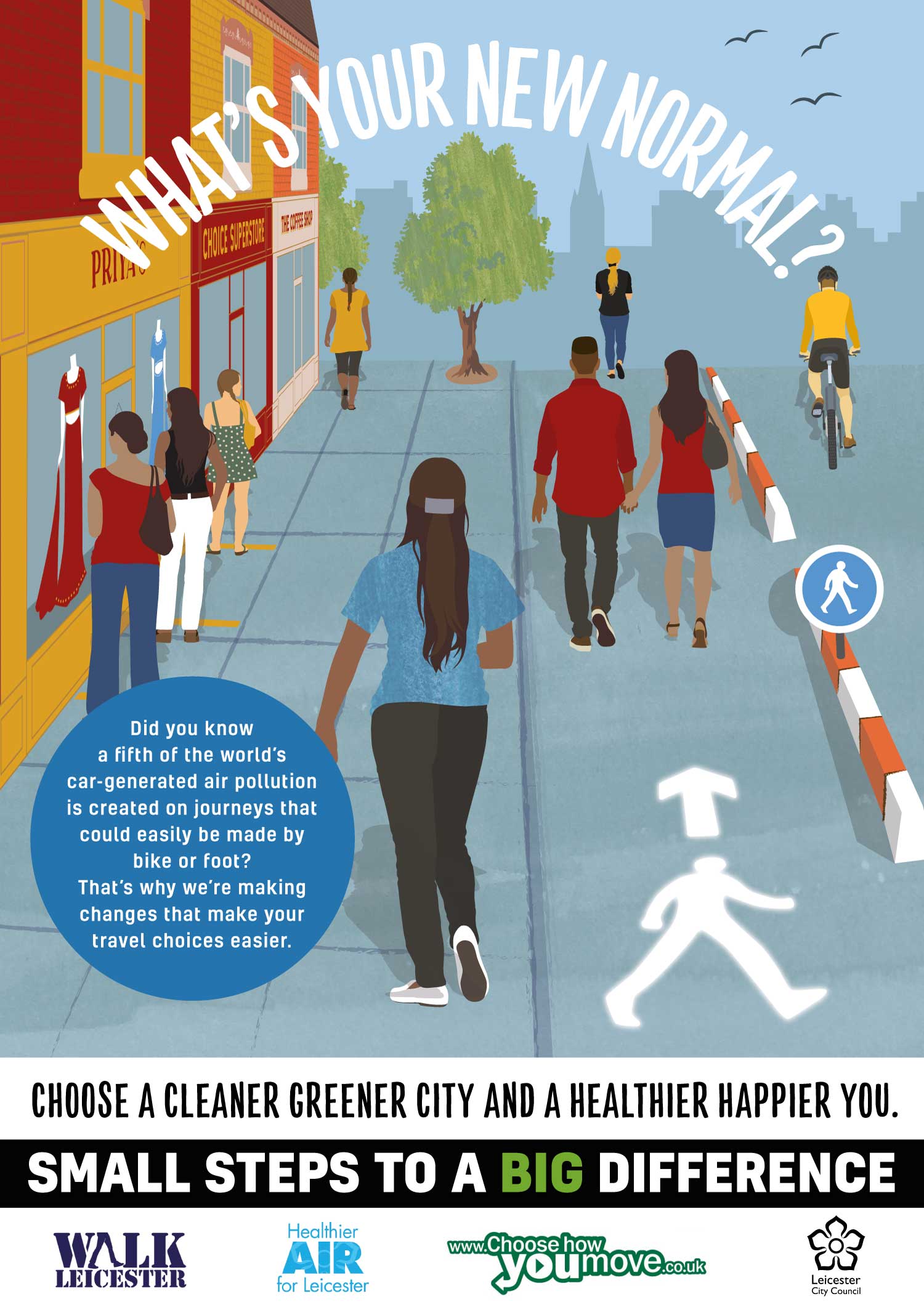 Small steps to a big difference