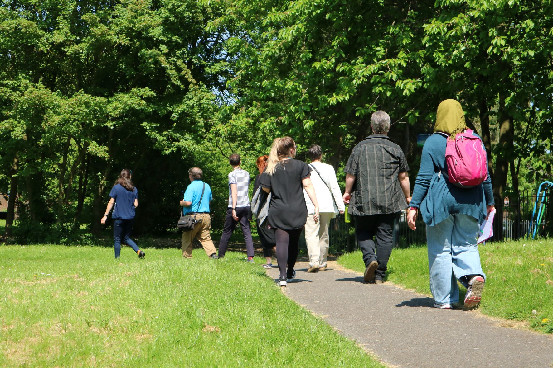 Leicester City Council Group Walks